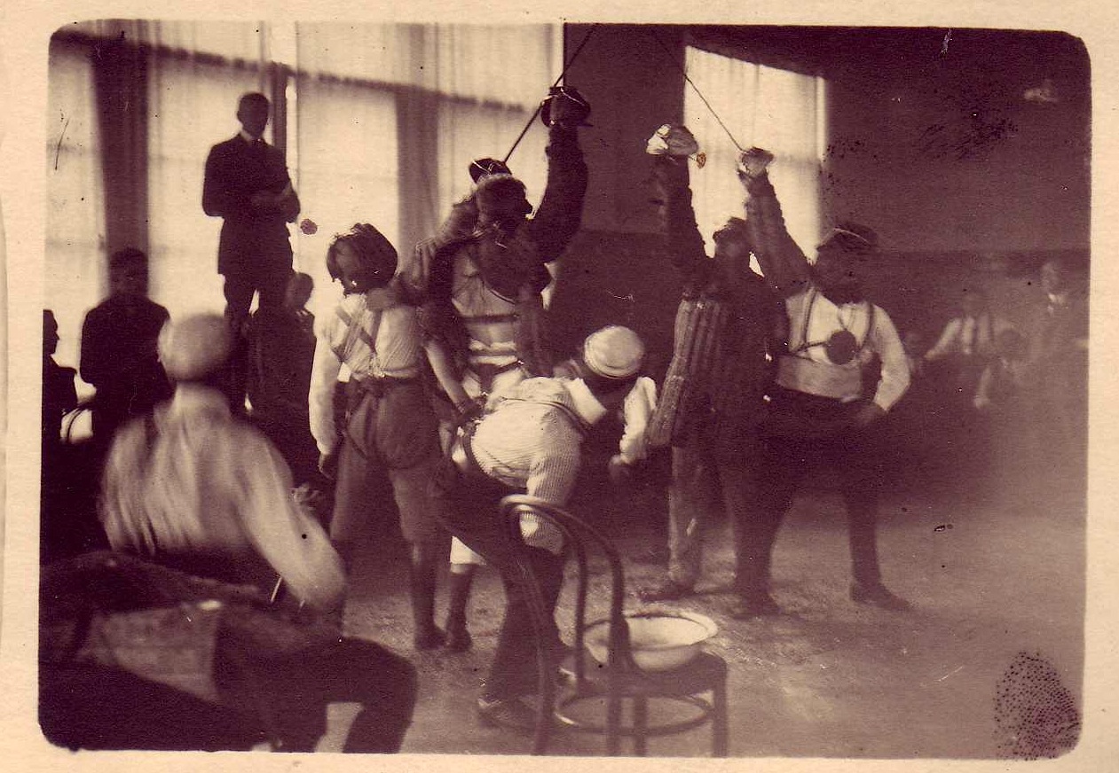 German mensur combat in the New York Tribune, 1900 | Martial Arts New York